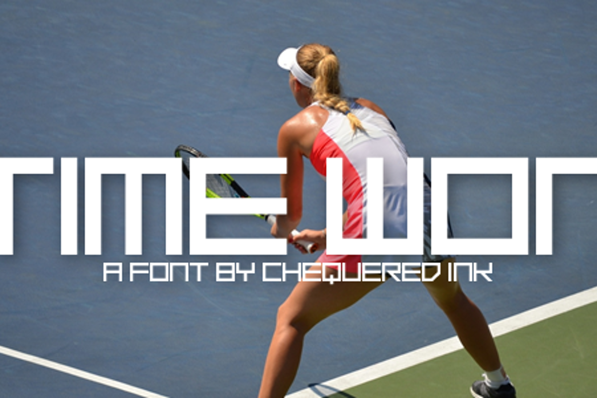 Time Won Font | Chequered Ink | FontSpace