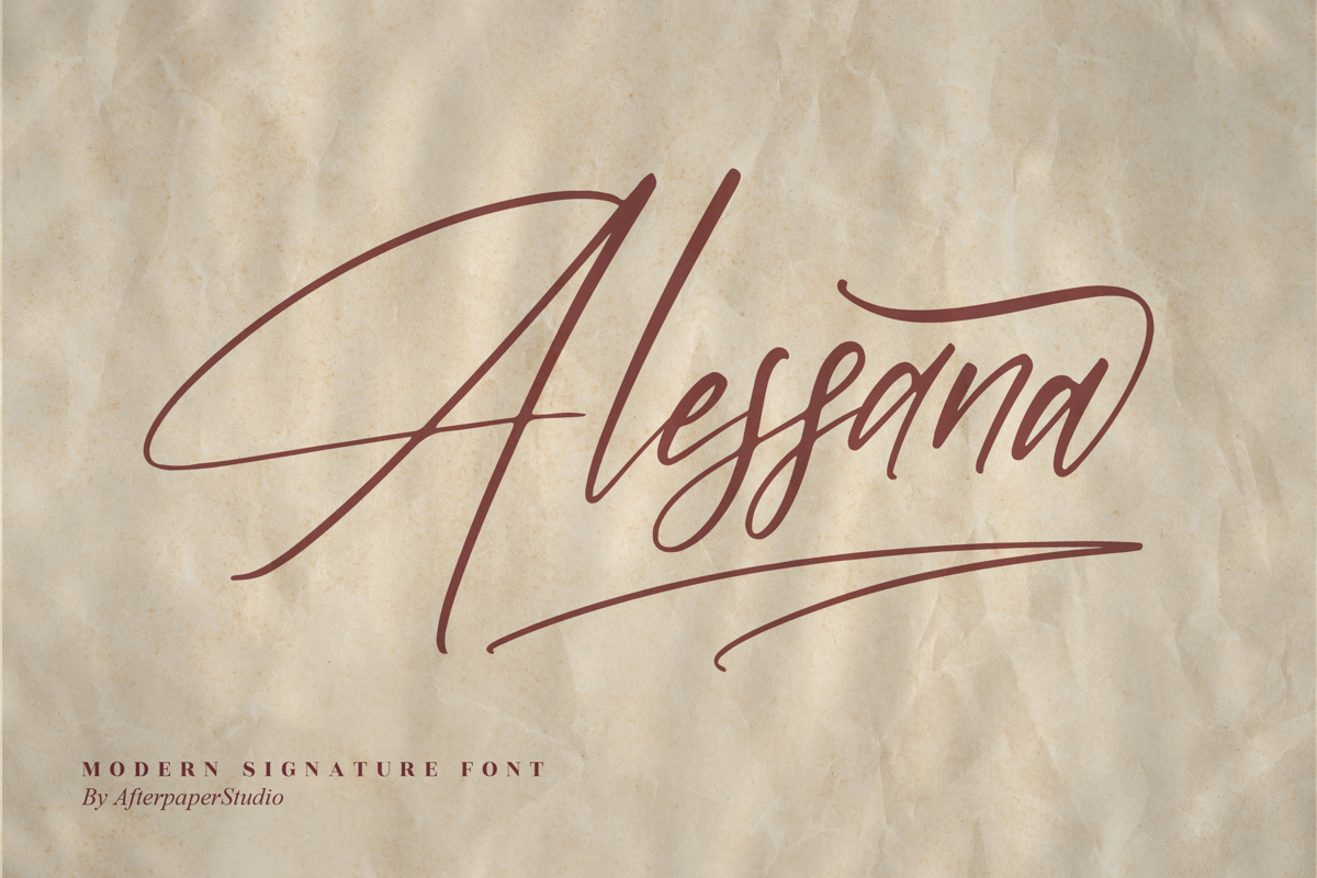 Alessana Font | Letterena Studios | FontSpace