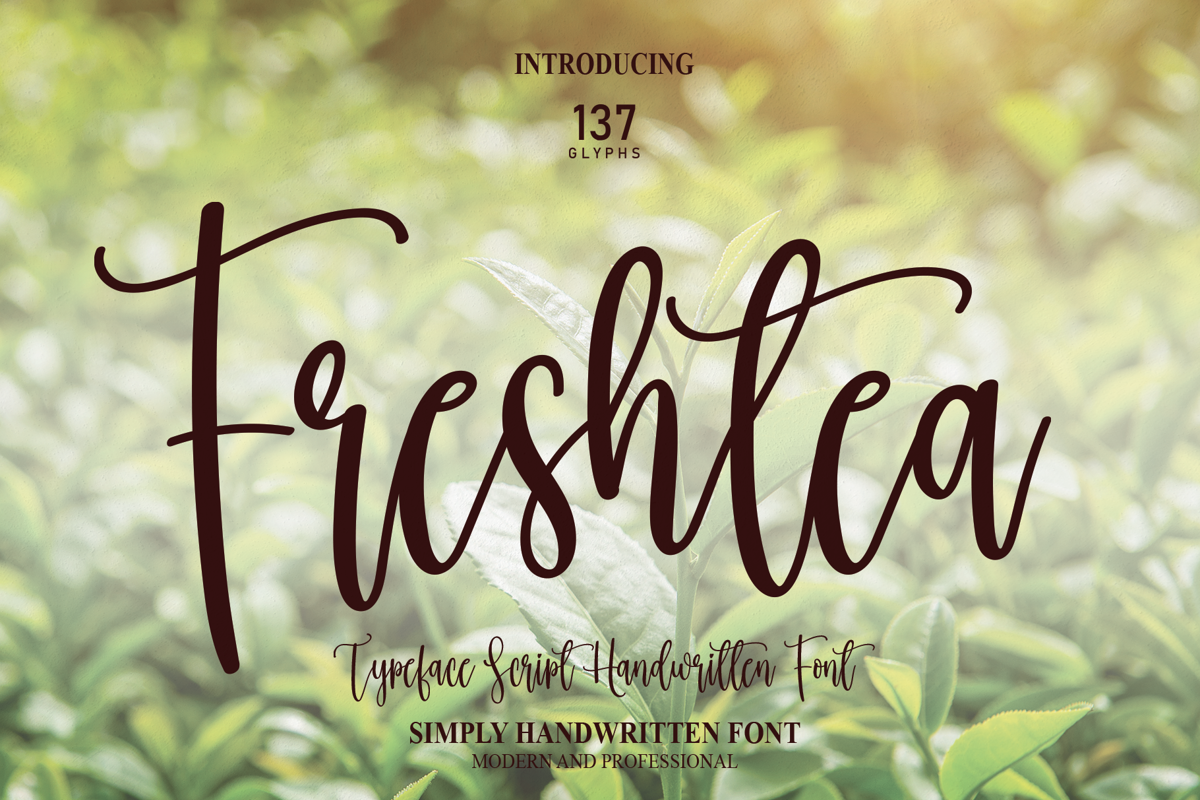 Freshtea Font - Free Download