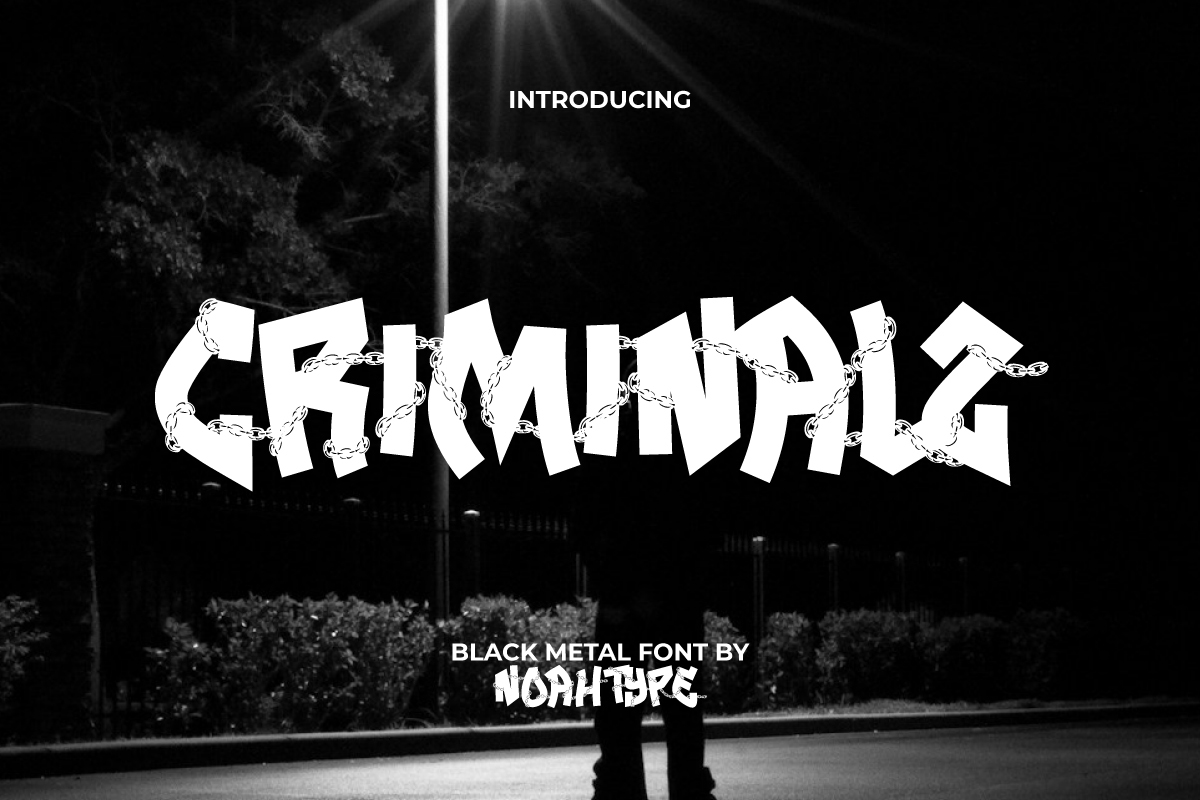 Criminalz Font | noahtype | FontSpace
