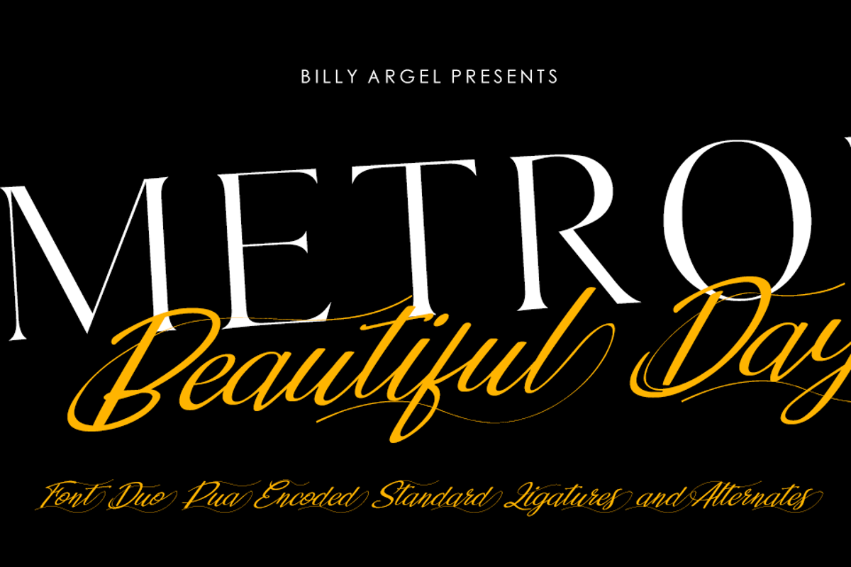 METROPOLIS Font - Free Download