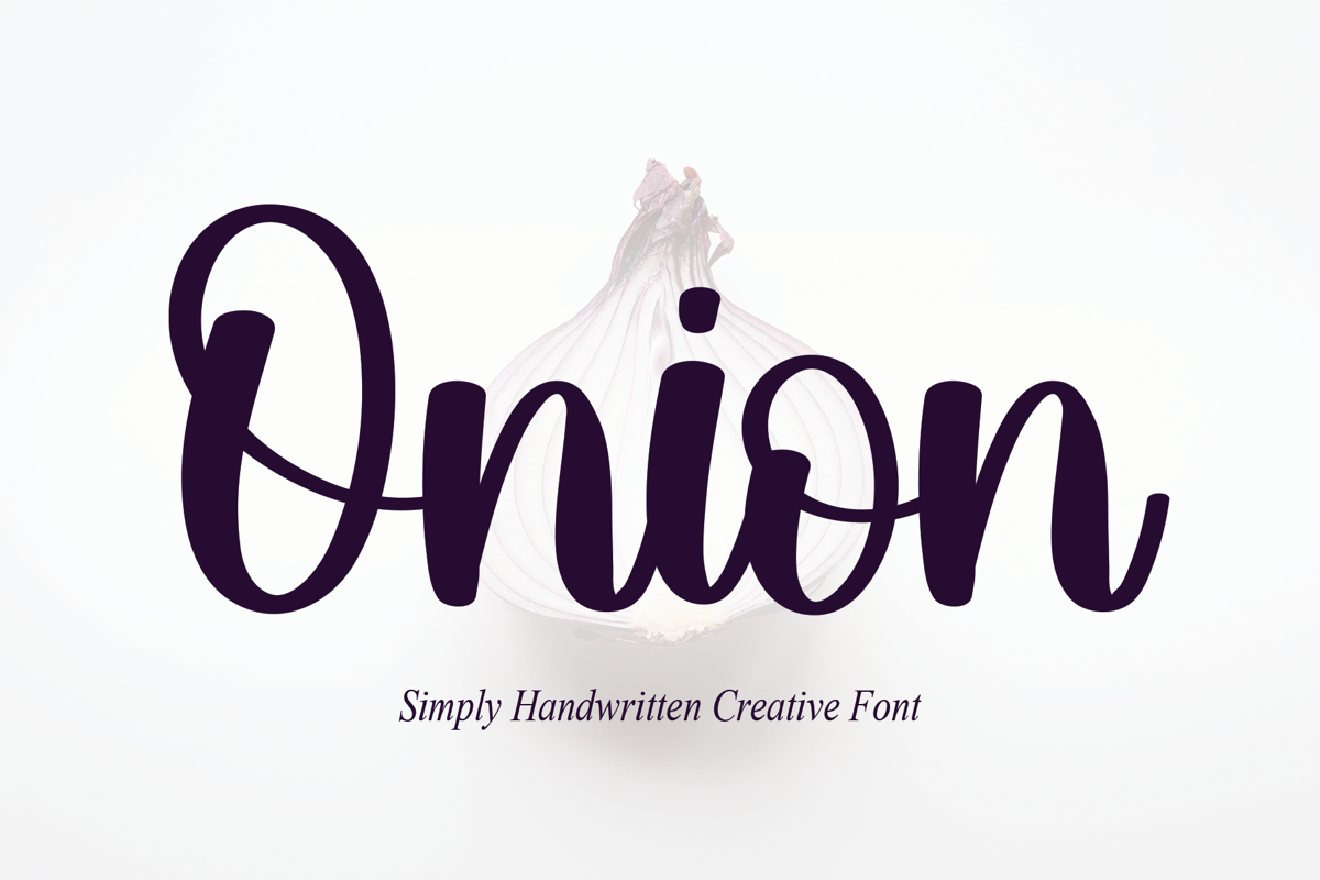 Onion Font - Free Download