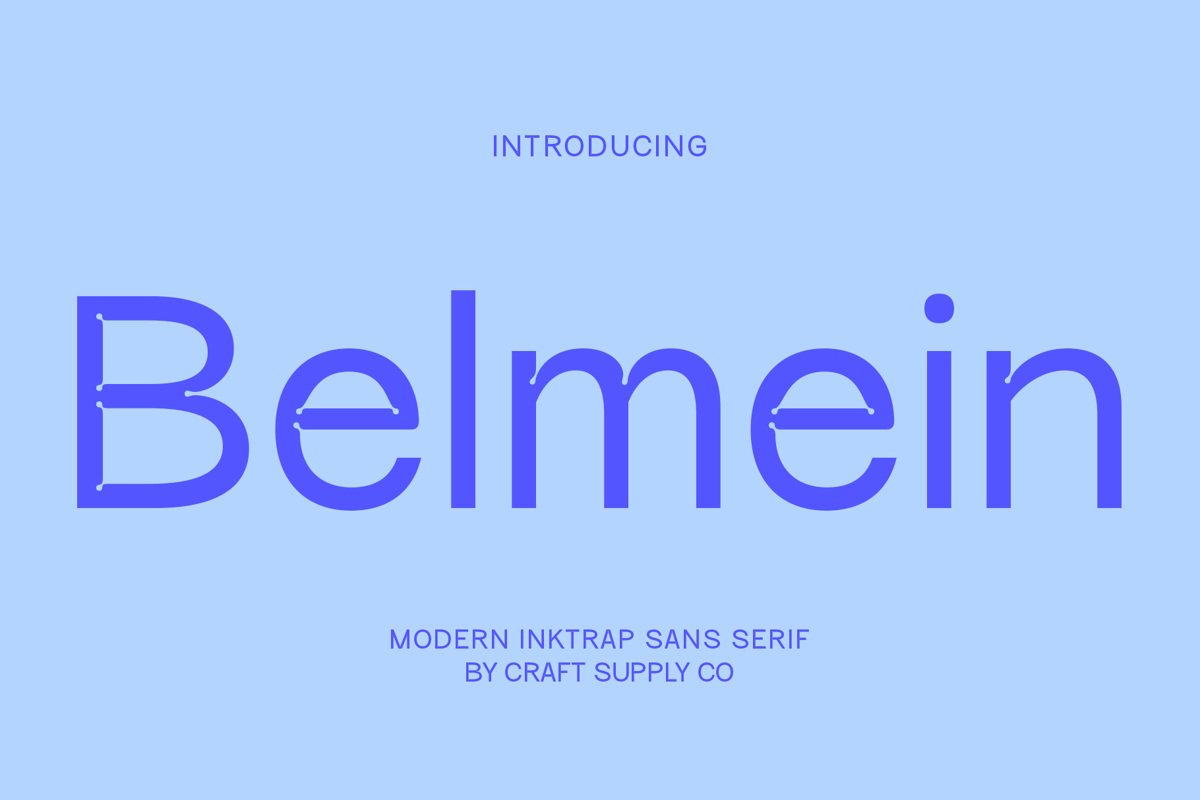 Belmein Font - Free Download