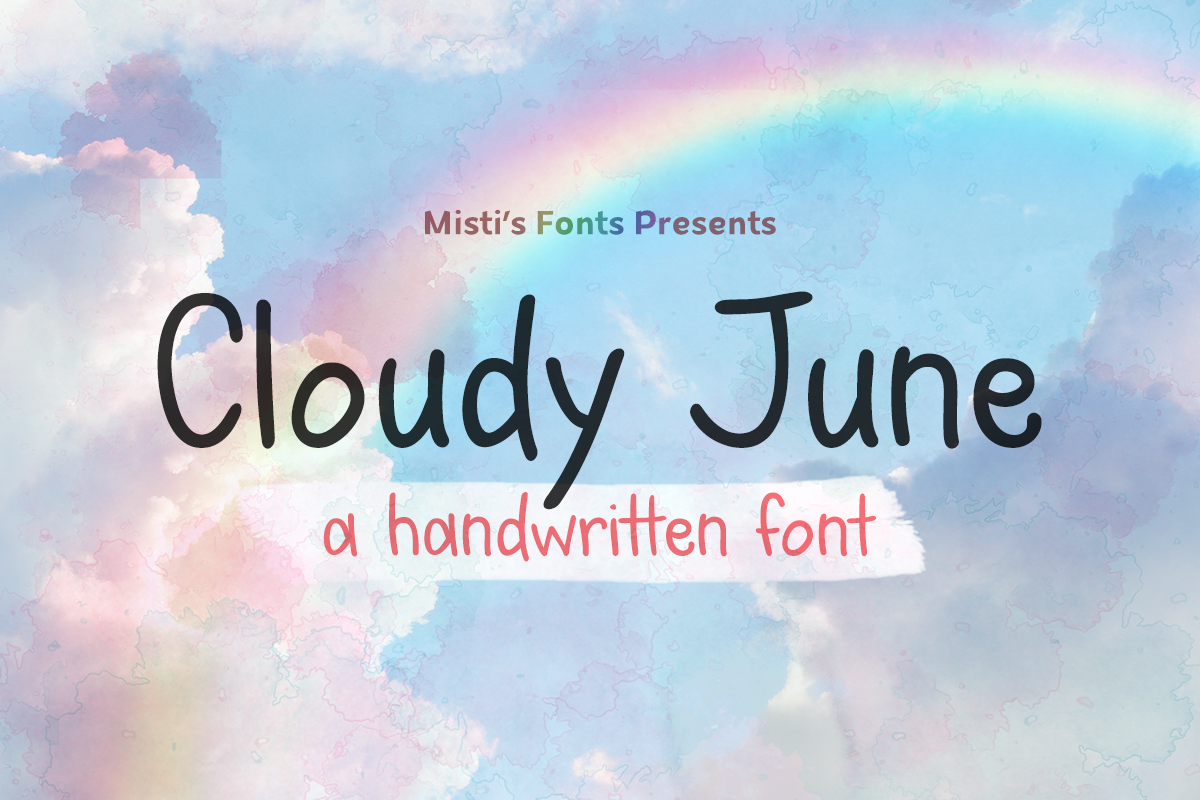 Cloudy June Font - Free Download