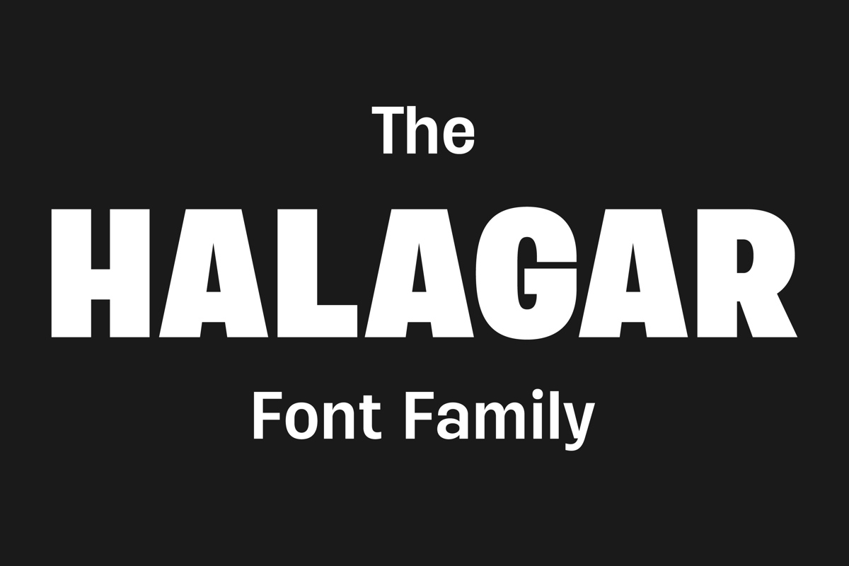 Halagar Font - Free Download