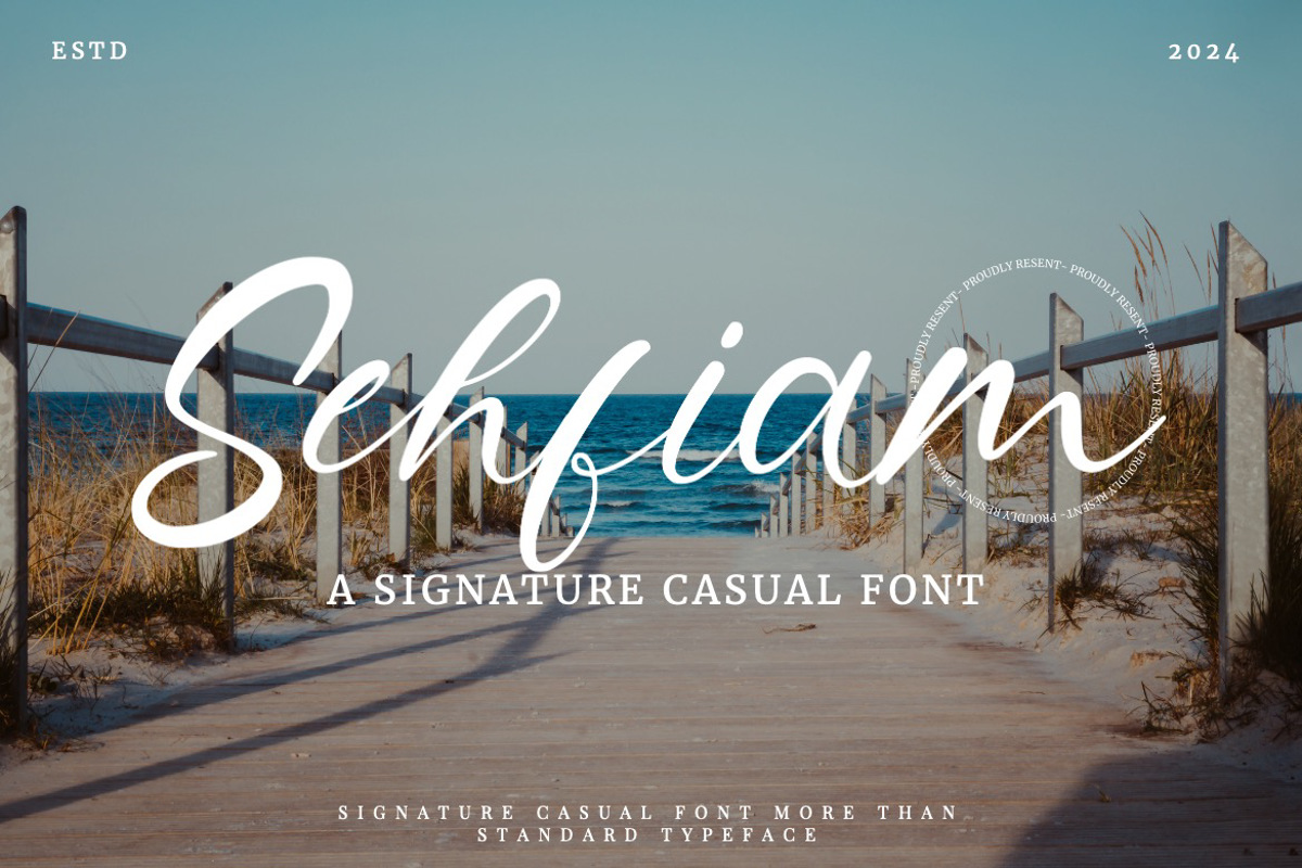Sehfiam Font - Free Download