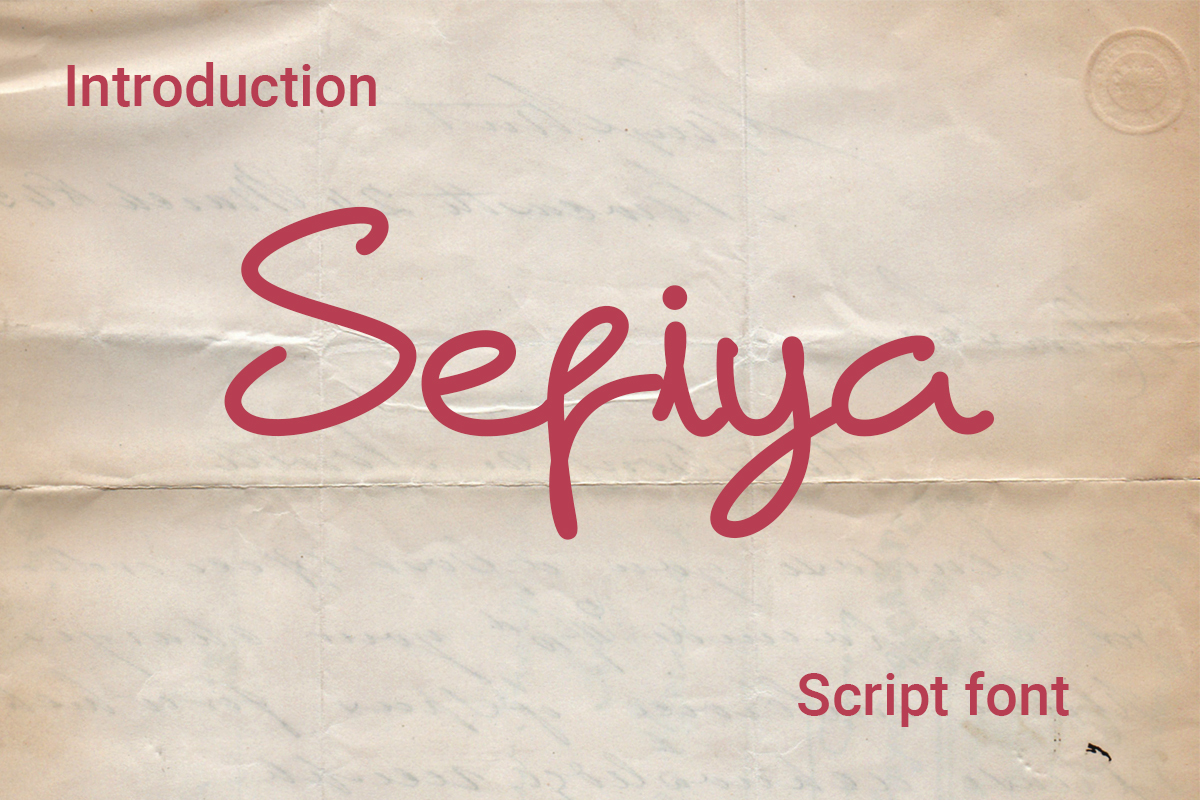 Sefiya Font - Free Download