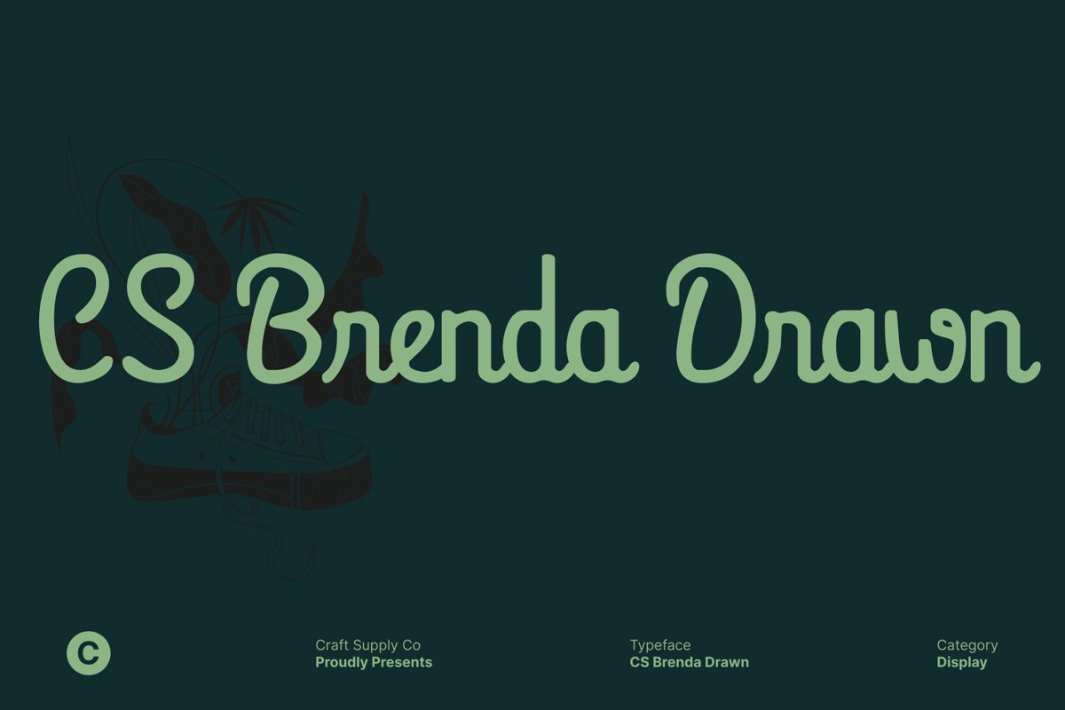CS Brenda Drawn Font - Free Download