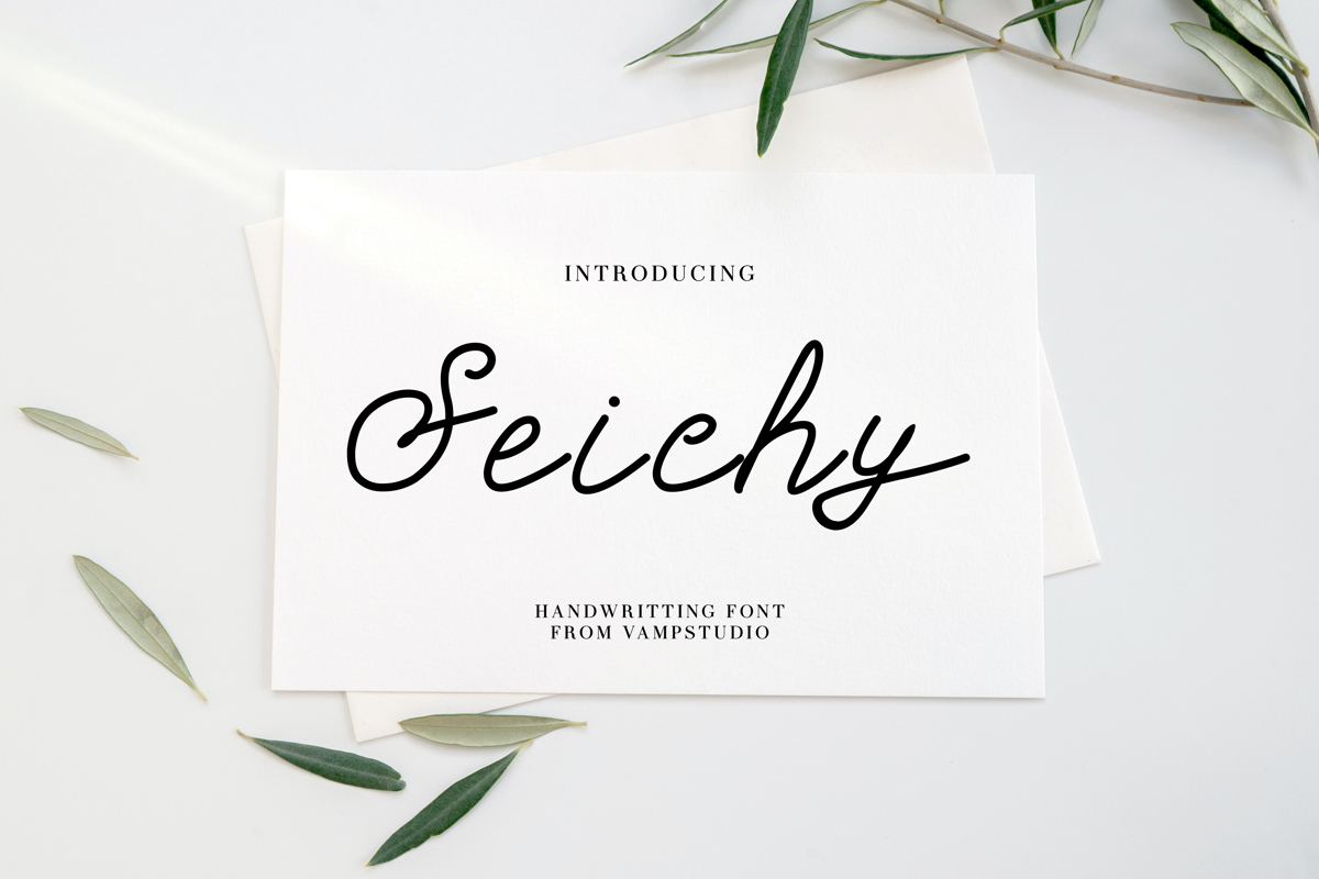 Seichy Font | Vampstudio | FontSpace