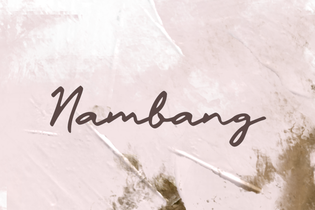 N Nambang Font - Free Download