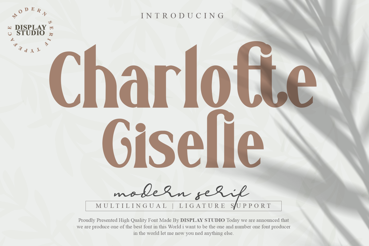 Charlotte Giselle Font - Free Download