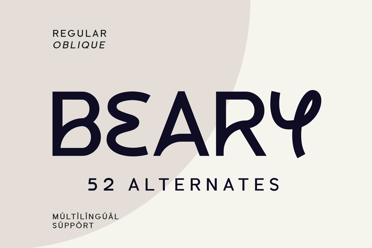 Beary Font - Free Download