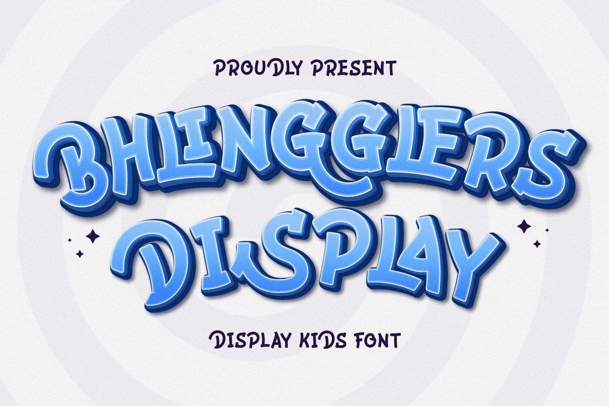 Bhlingglers Font | Storytype Studio | FontSpace