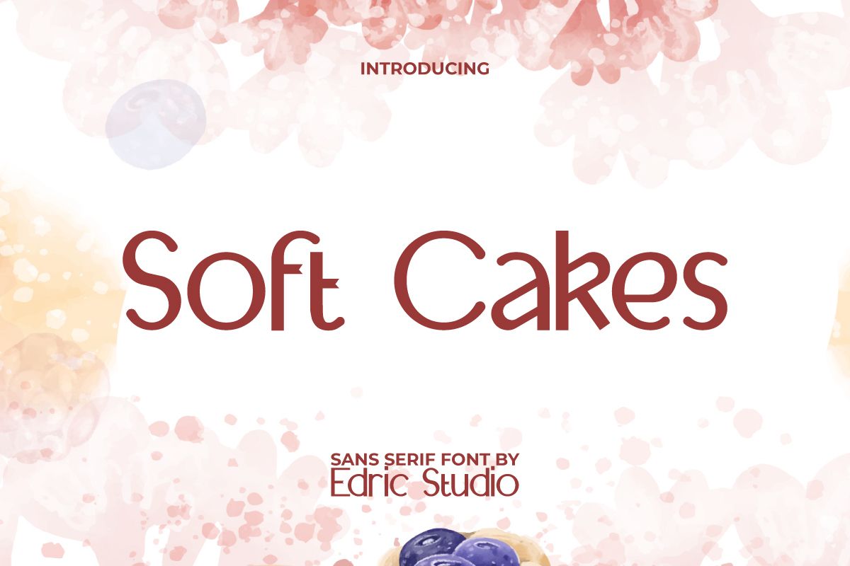 Soft Cakes Font | Edric Studio | FontSpace