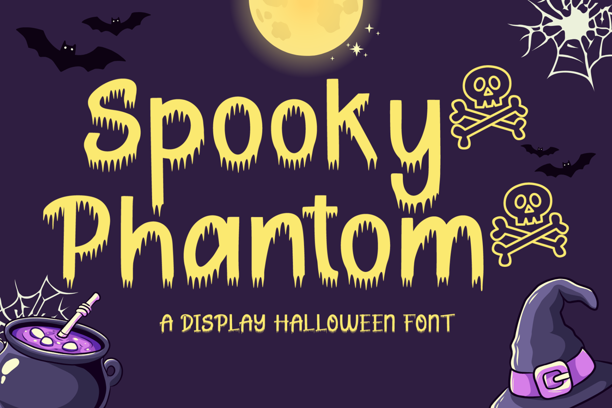 Spooky Phantom Font - Free Download