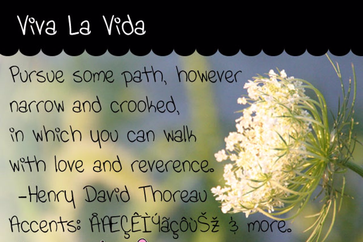 Viva La Vida Font | Kimberly Geswein | FontSpace
