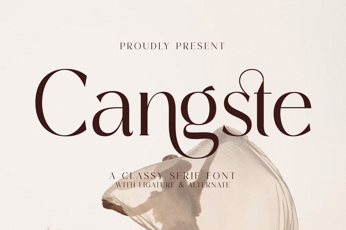 Cangste Font | Storytype Studio | FontSpace