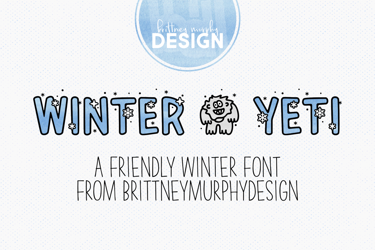 Winter * Yeti Font - Free Download
