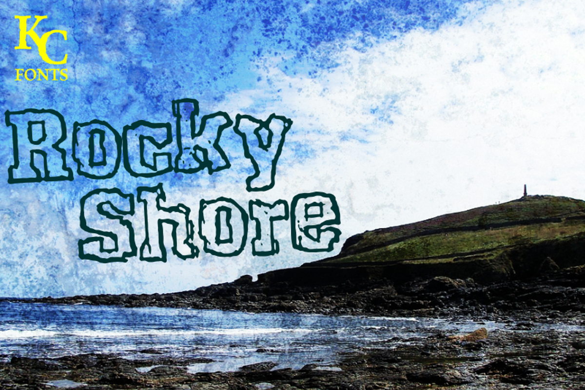 Rocky Shore Font - Free Download