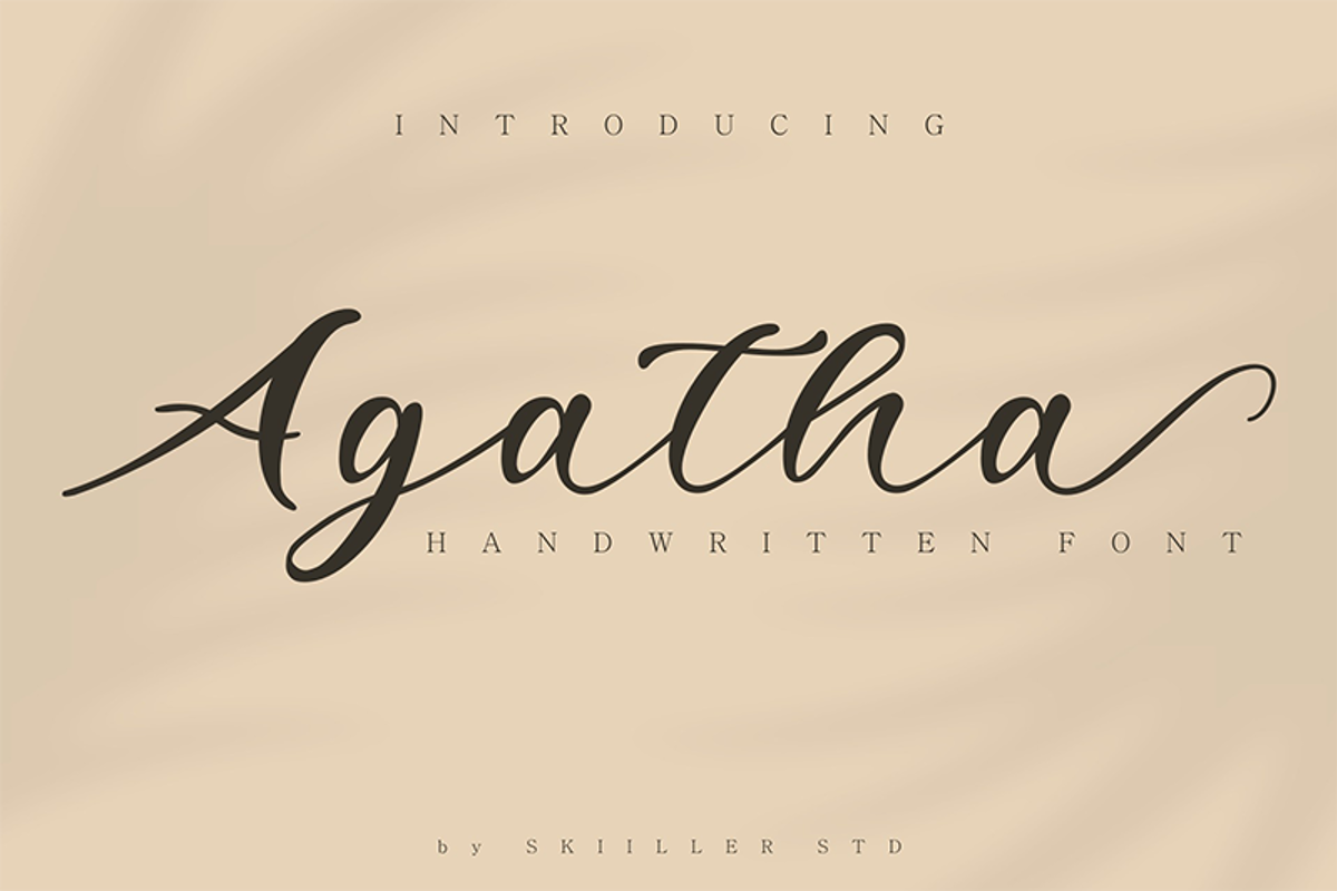 Agatha Font - Free Download