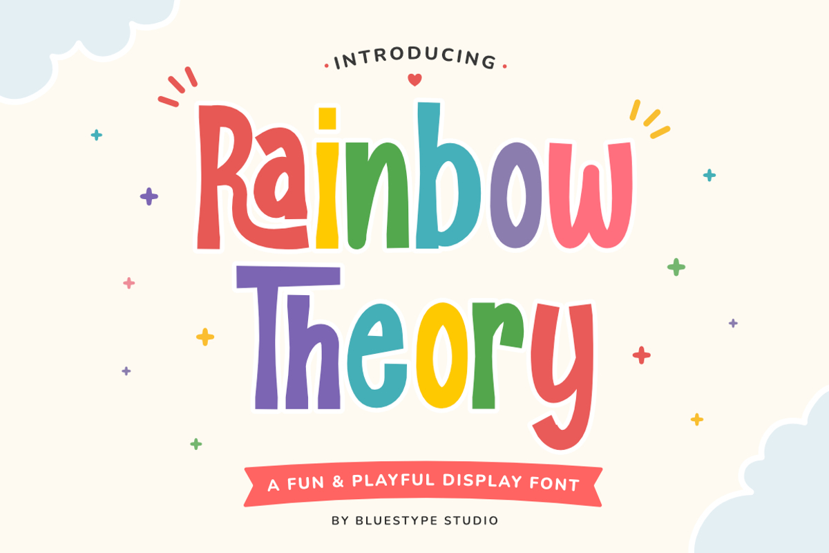 Rainbow Theory Font - Free Download