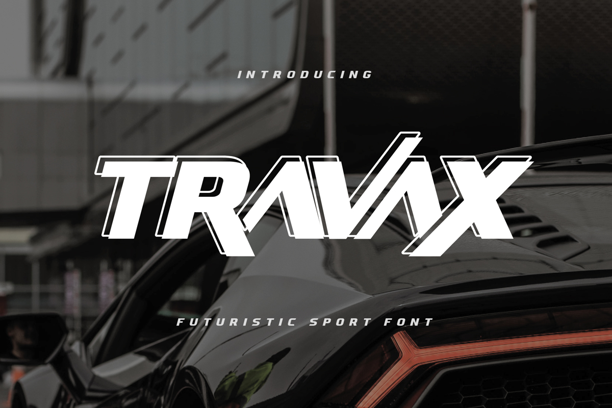 TRAVAX Font - Free Download