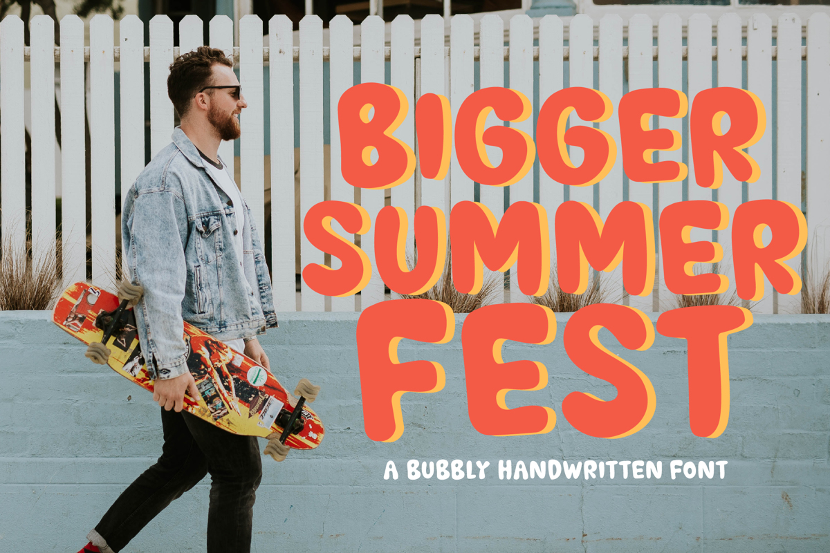 BIGGER SUMMER FEST Font | Storytype Studio | FontSpace