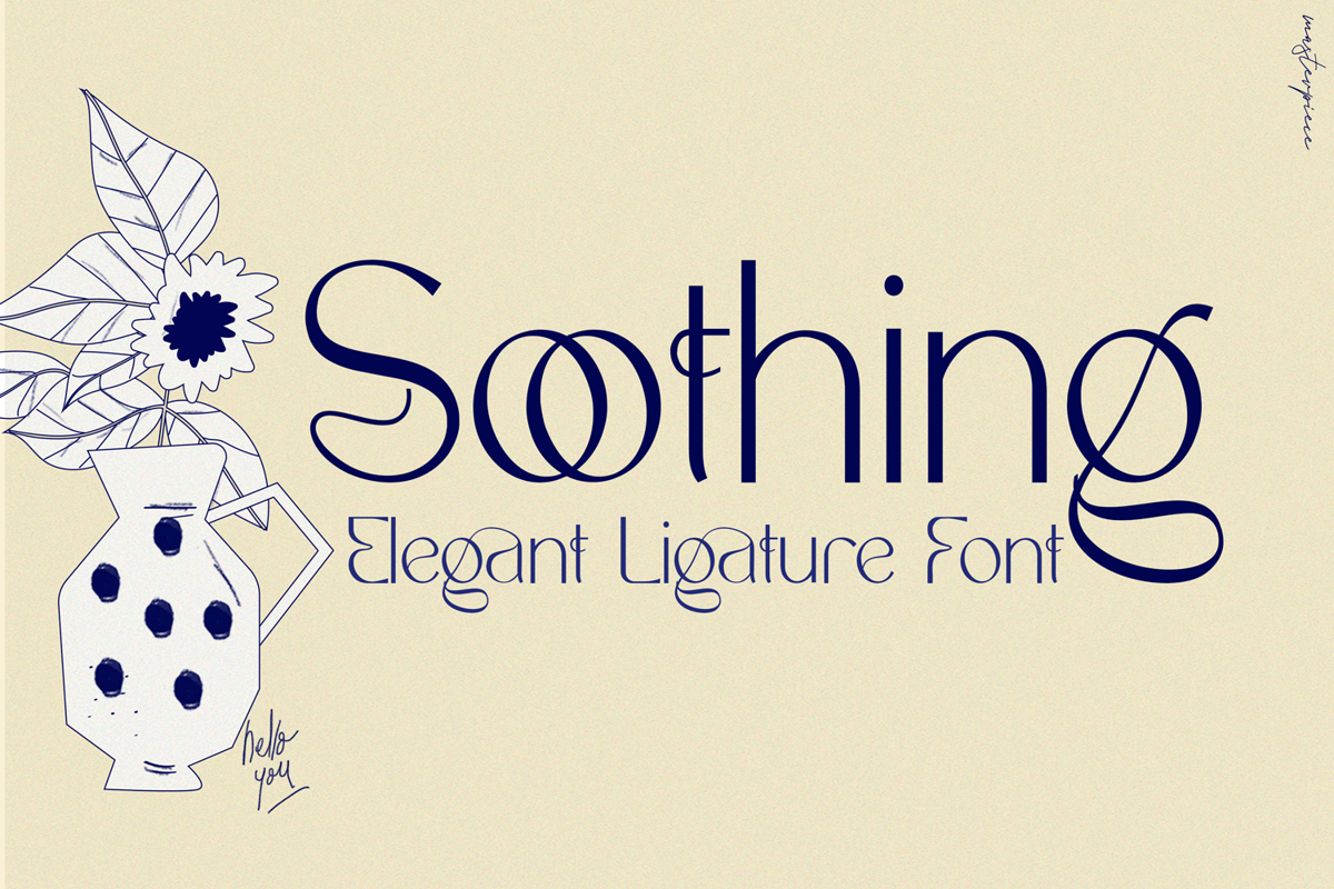 Soothing Font - Free Download