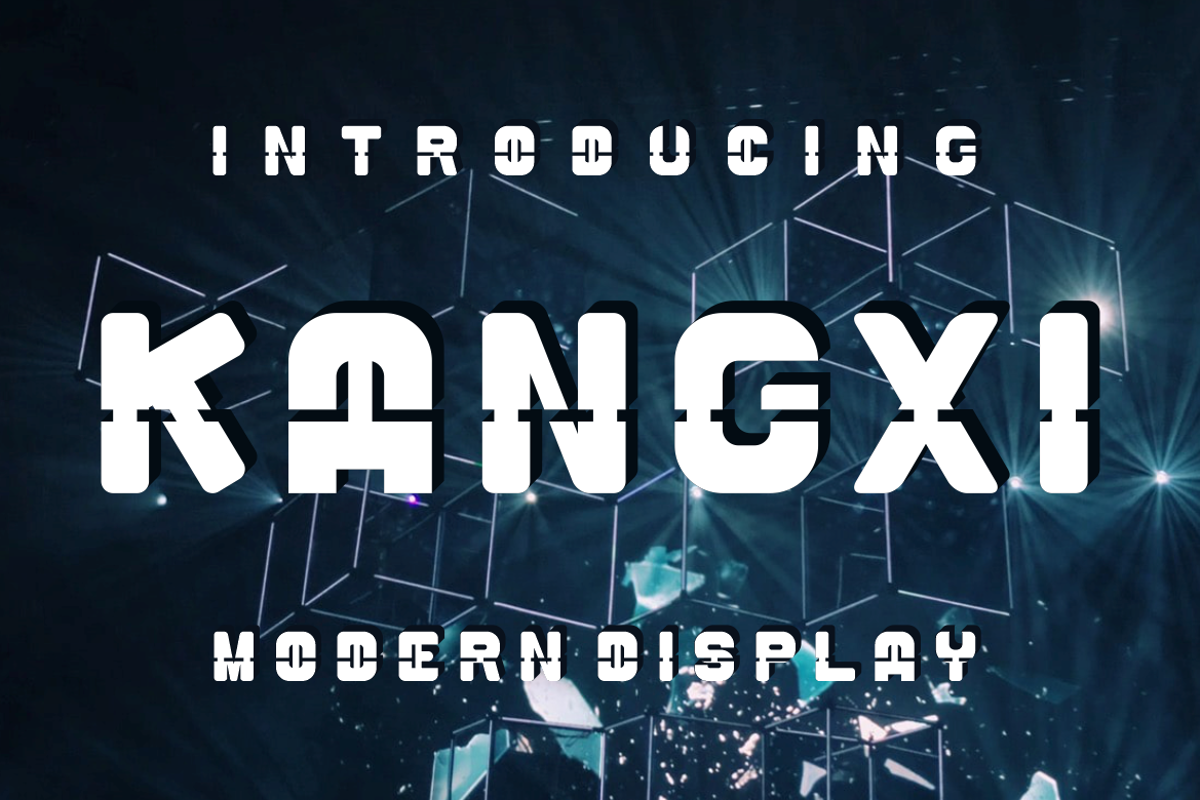 KANGXI Font | Maiko Hatta | FontSpace