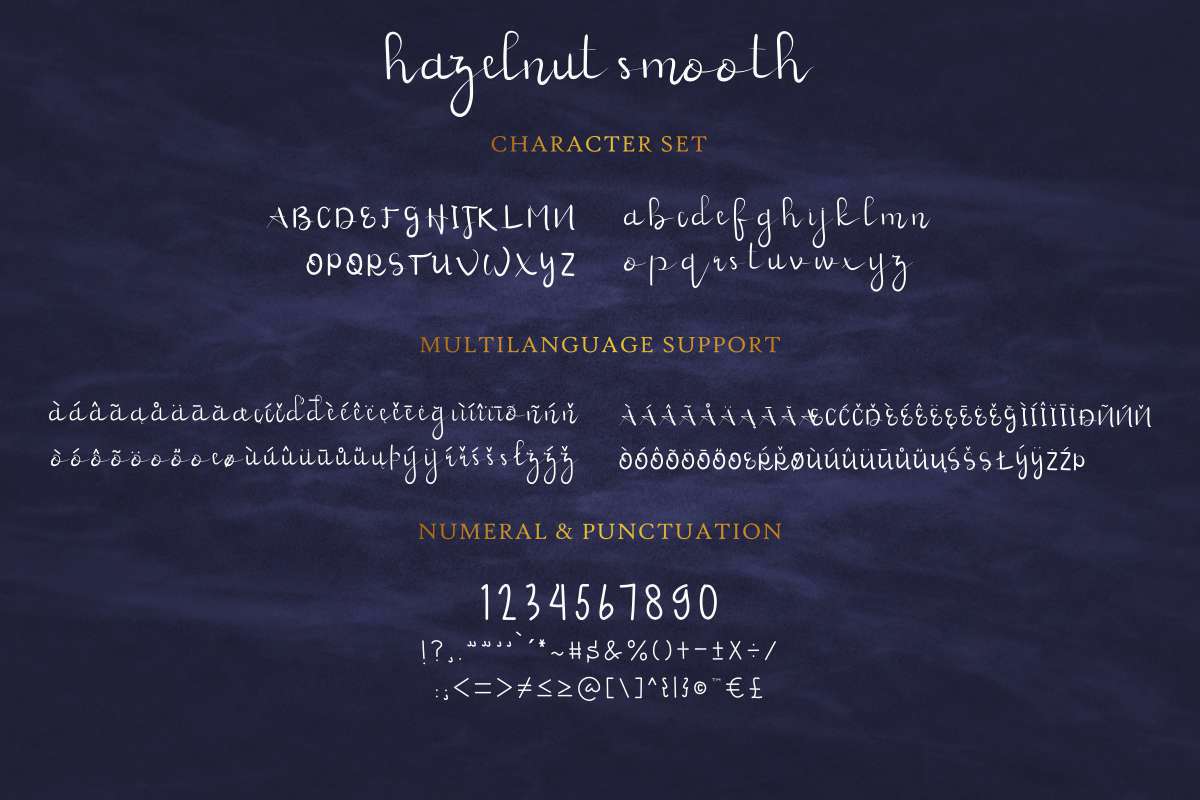 Hazelnut Smooth Handwriting Font | Edric Studio | FontSpace