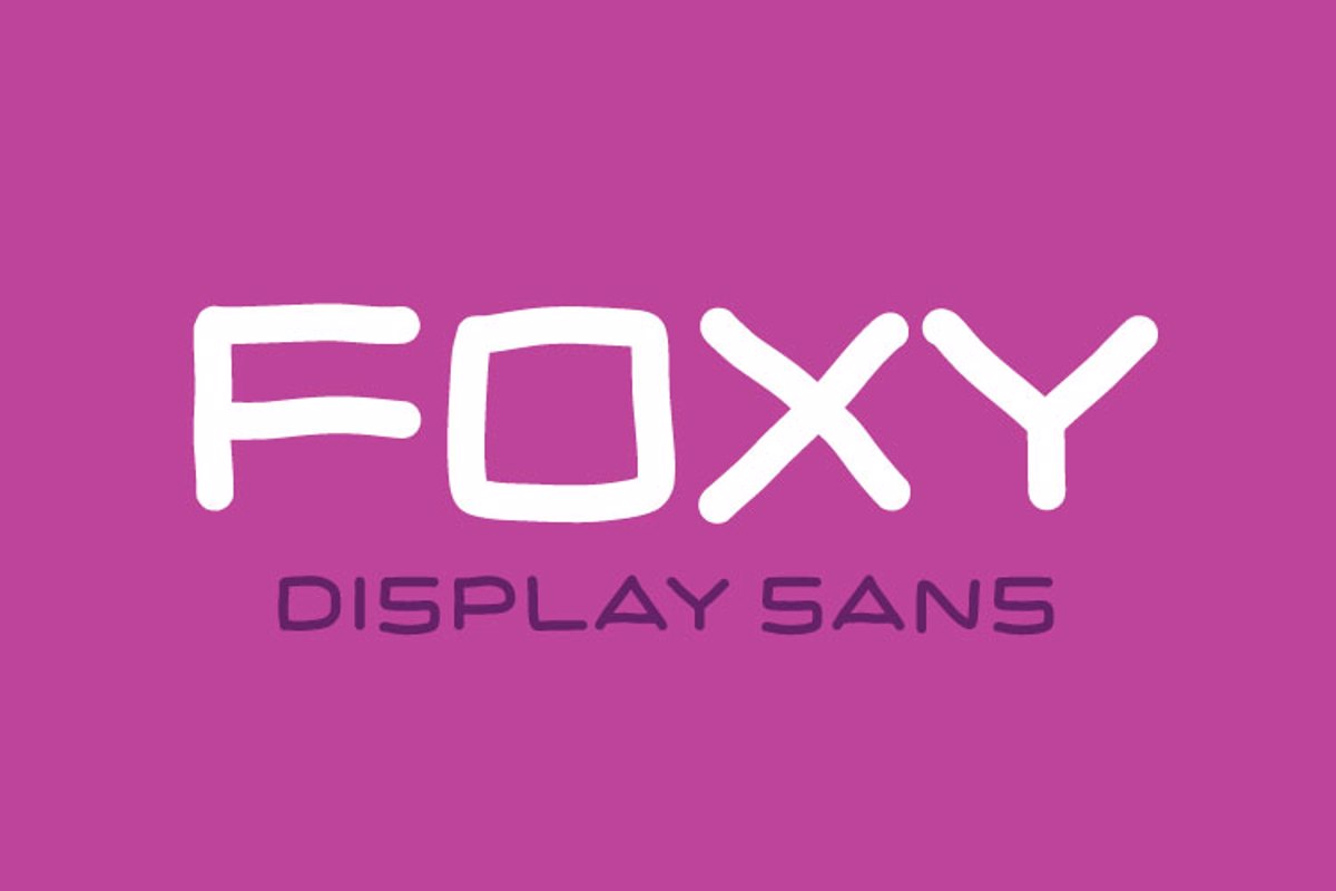 FOXY Font - Free Download