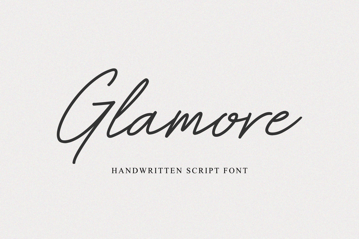 Glamore Font | Metafontsy | FontSpace