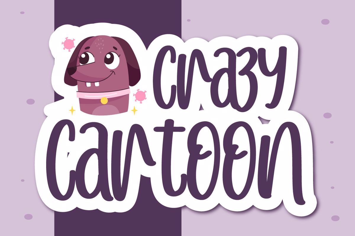 Crazy Cartoon Font | Fiqiart | FontSpace