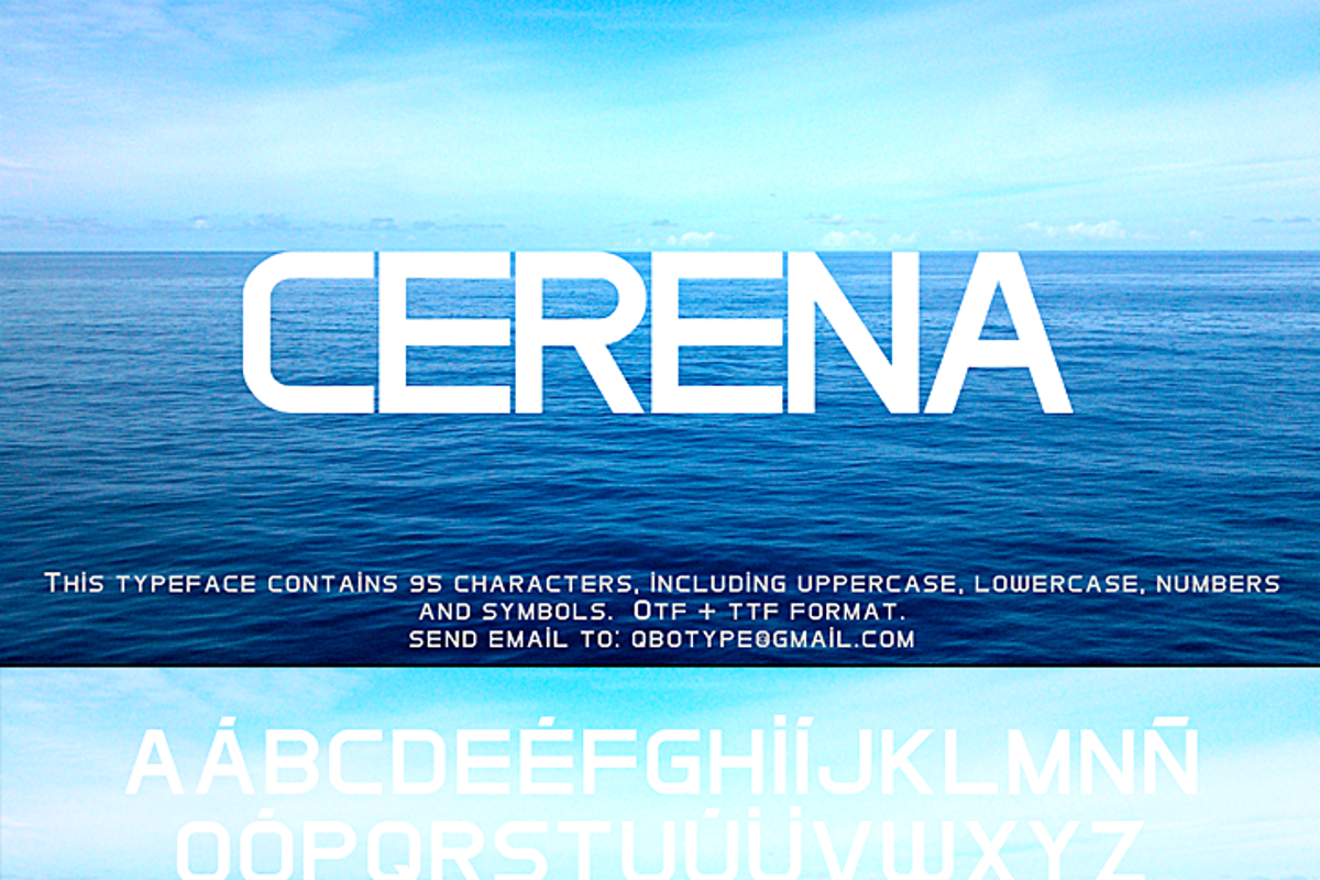 Cerena Font | Qbotype Fonts | FontSpace