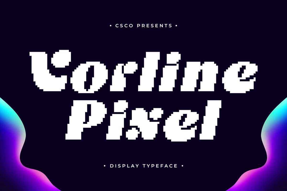 Vorline Pixel Font | craftsupplyco | FontSpace