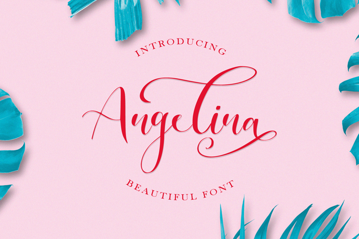 Angelina Font | JunCreative | FontSpace