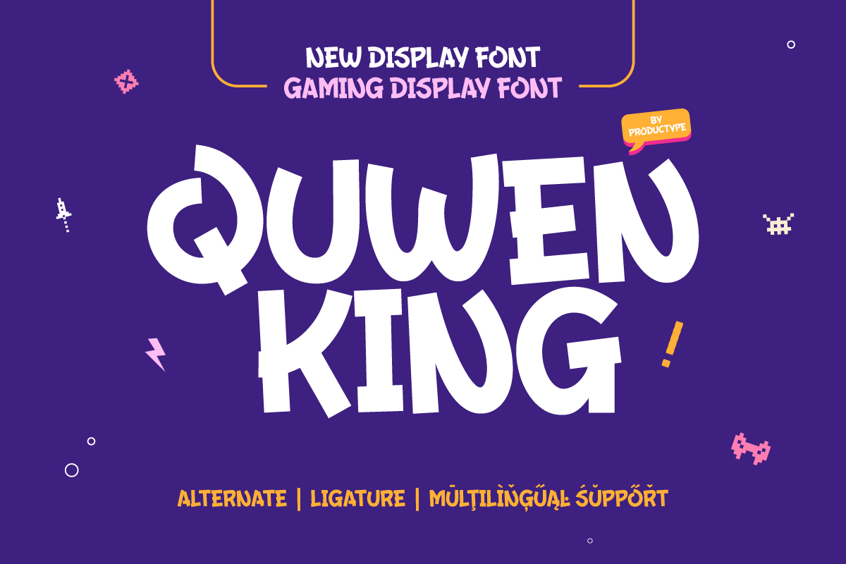 QUWEN KING Font | Productypetype | FontSpace