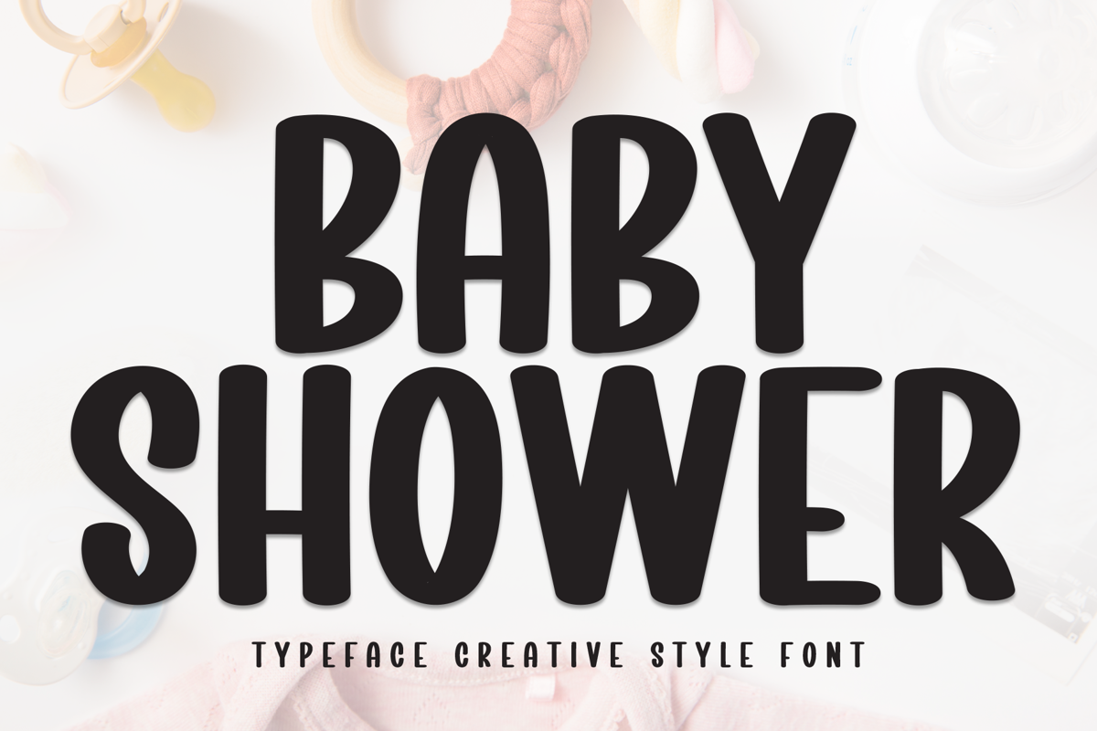 Baby Shower Font - Free Download