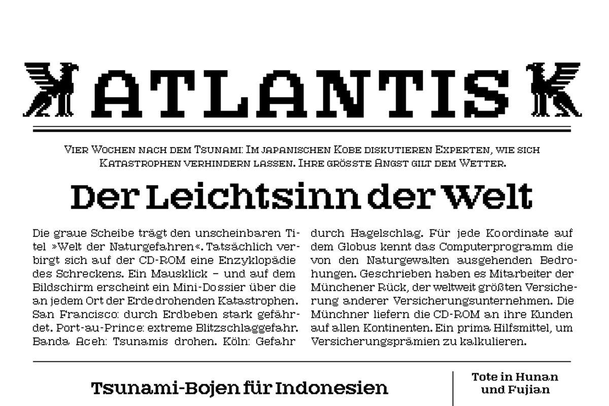 Atlantis Font - Free Download