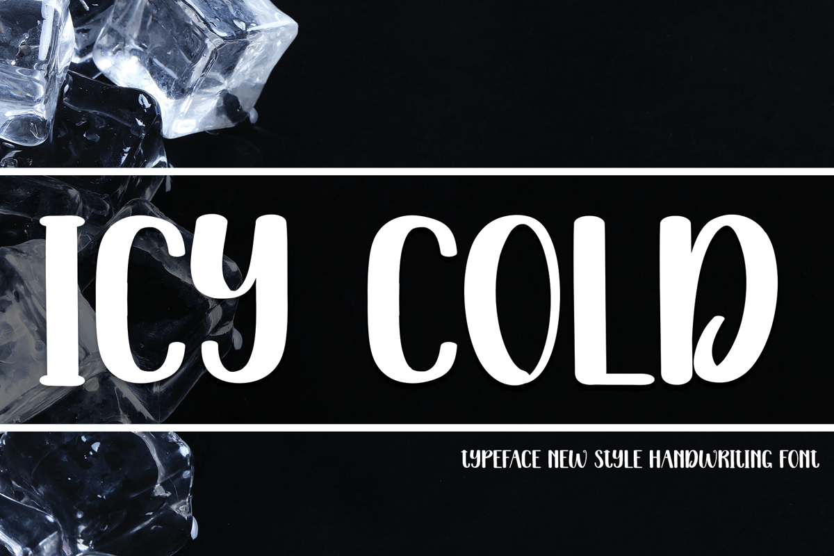 Icy Cold Font | scratchones_creative | FontSpace