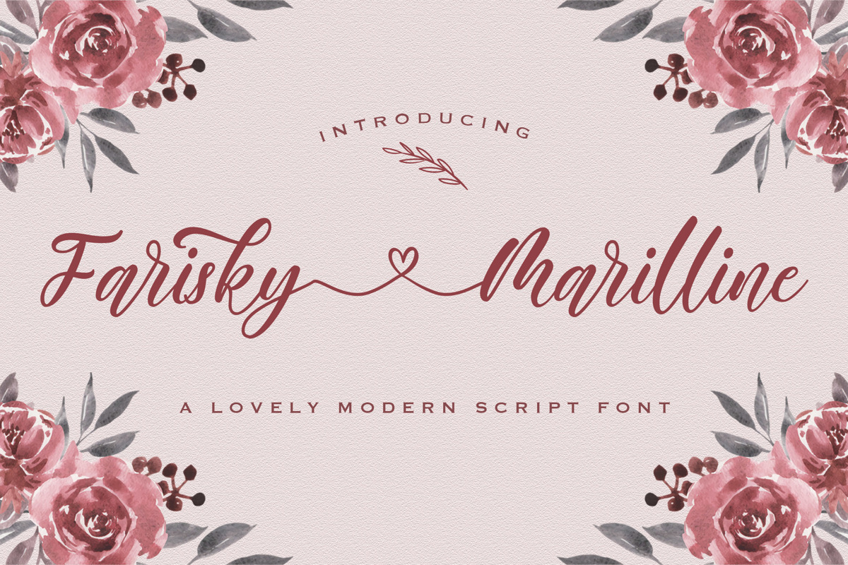 Farisky Marlline Font | StringLabs | FontSpace