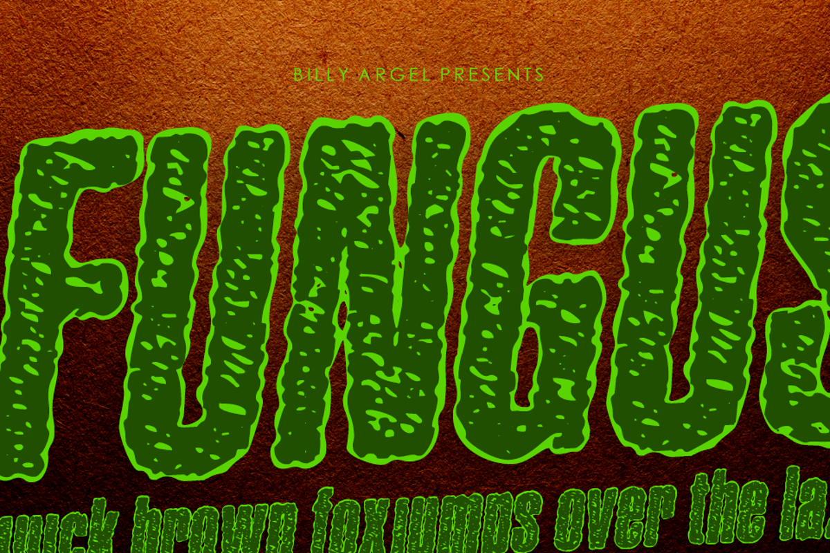 FUNGUS ITALIC Font - Free Download