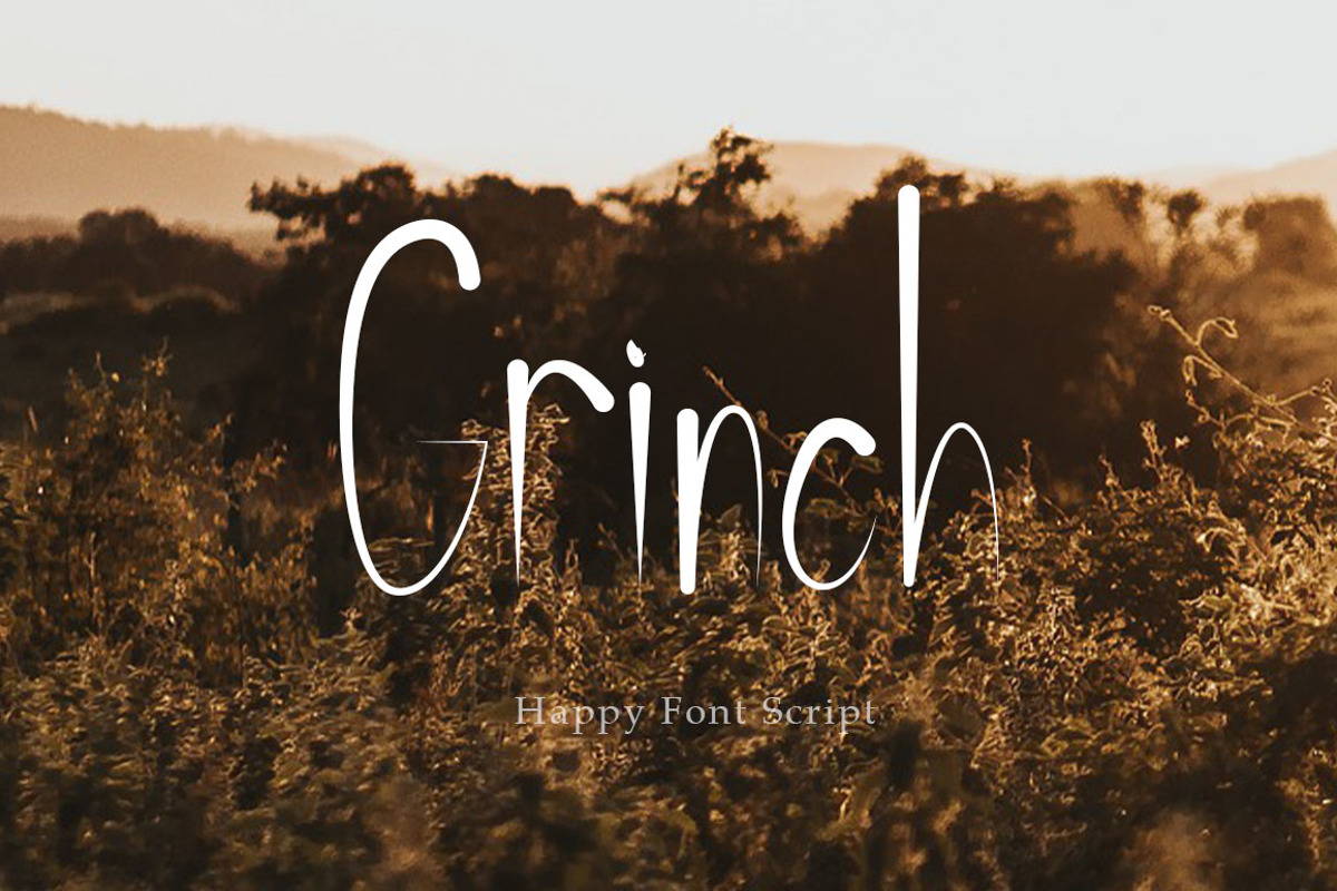 Grinch Font | rony-studio | FontSpace
