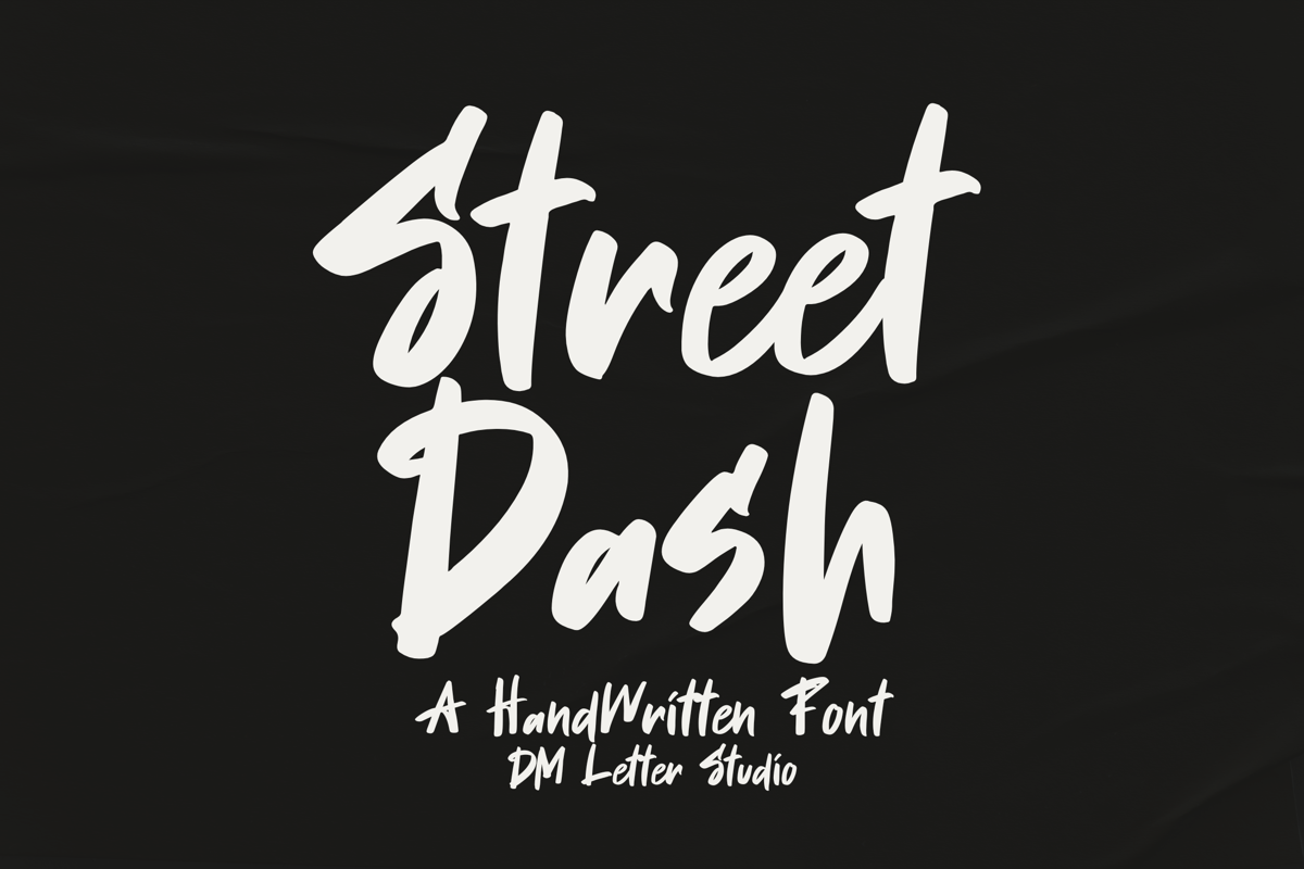 Street Dash Font | Dmletter studio | FontSpace