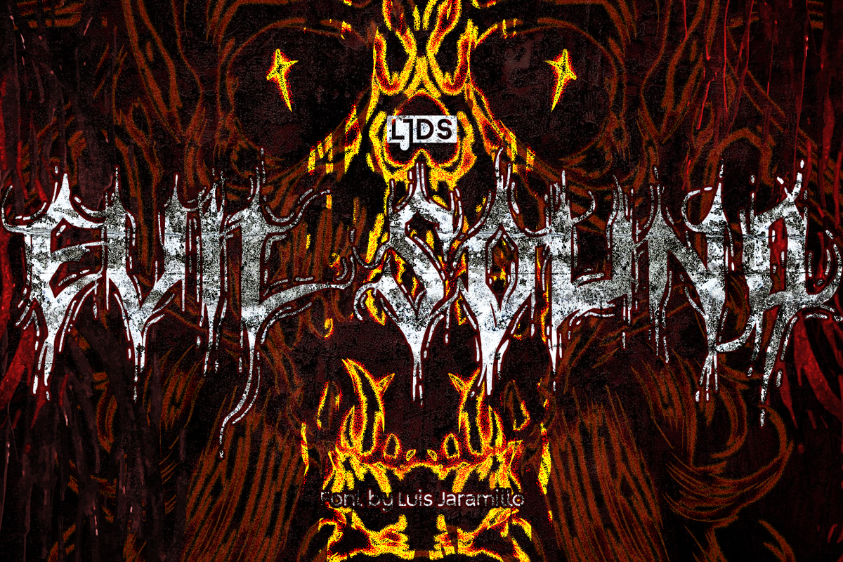 Evil Sound Font | LJ Design Studios | FontSpace