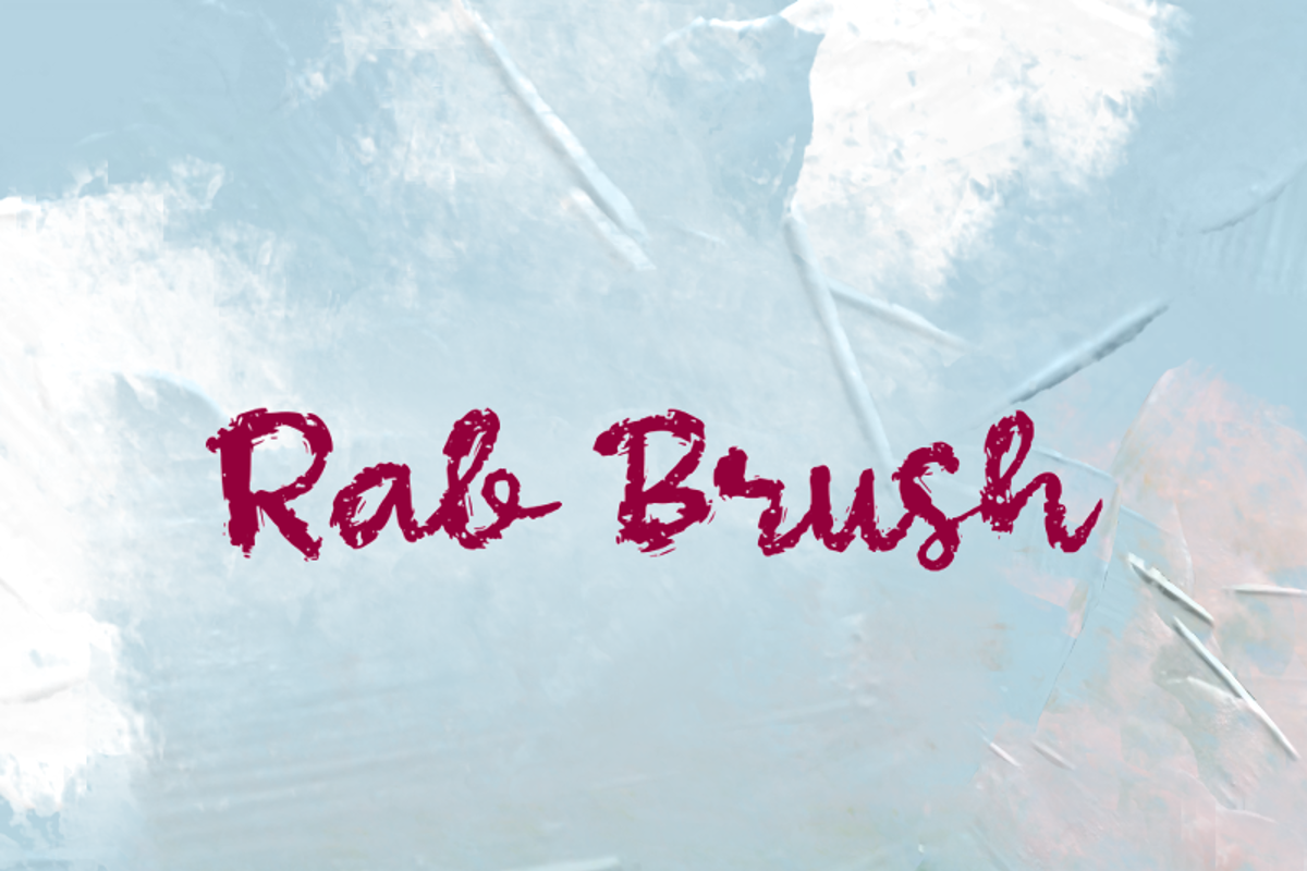 Rab Brush Font | wepfont | FontSpace