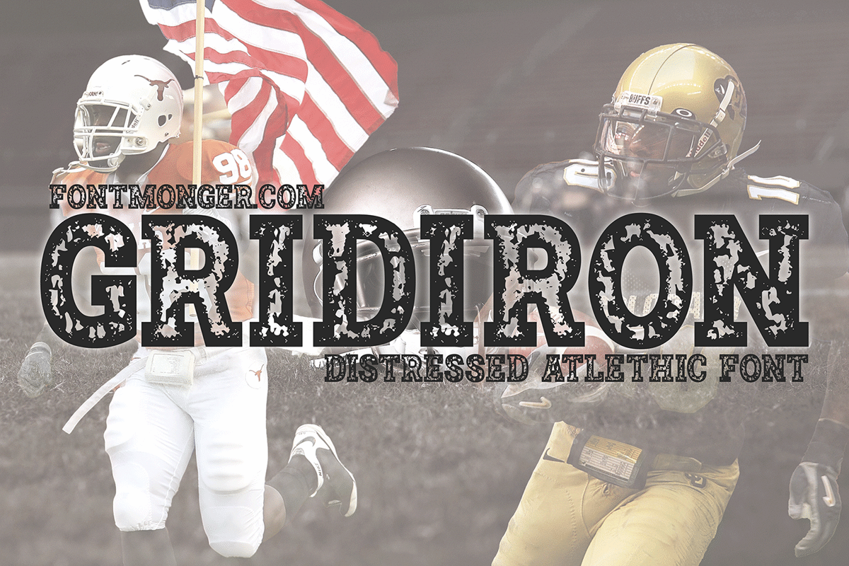Gridiron Font | Font Monger | FontSpace