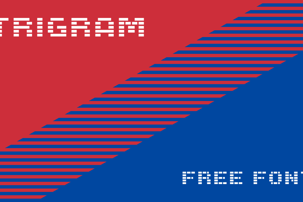 Trigram Font | GGBotNet | FontSpace
