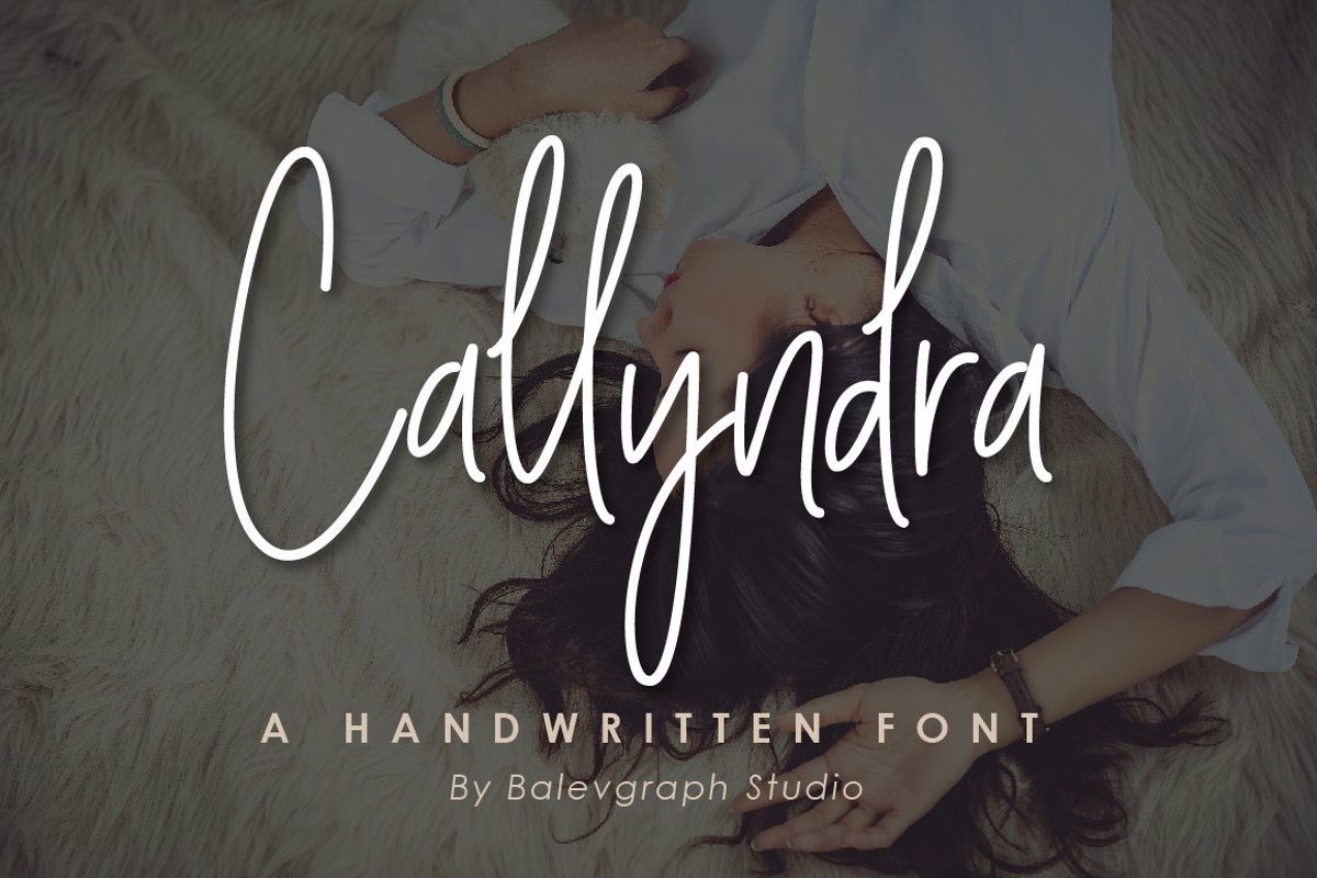 Callyndra Font | BalevgraphStudio | FontSpace