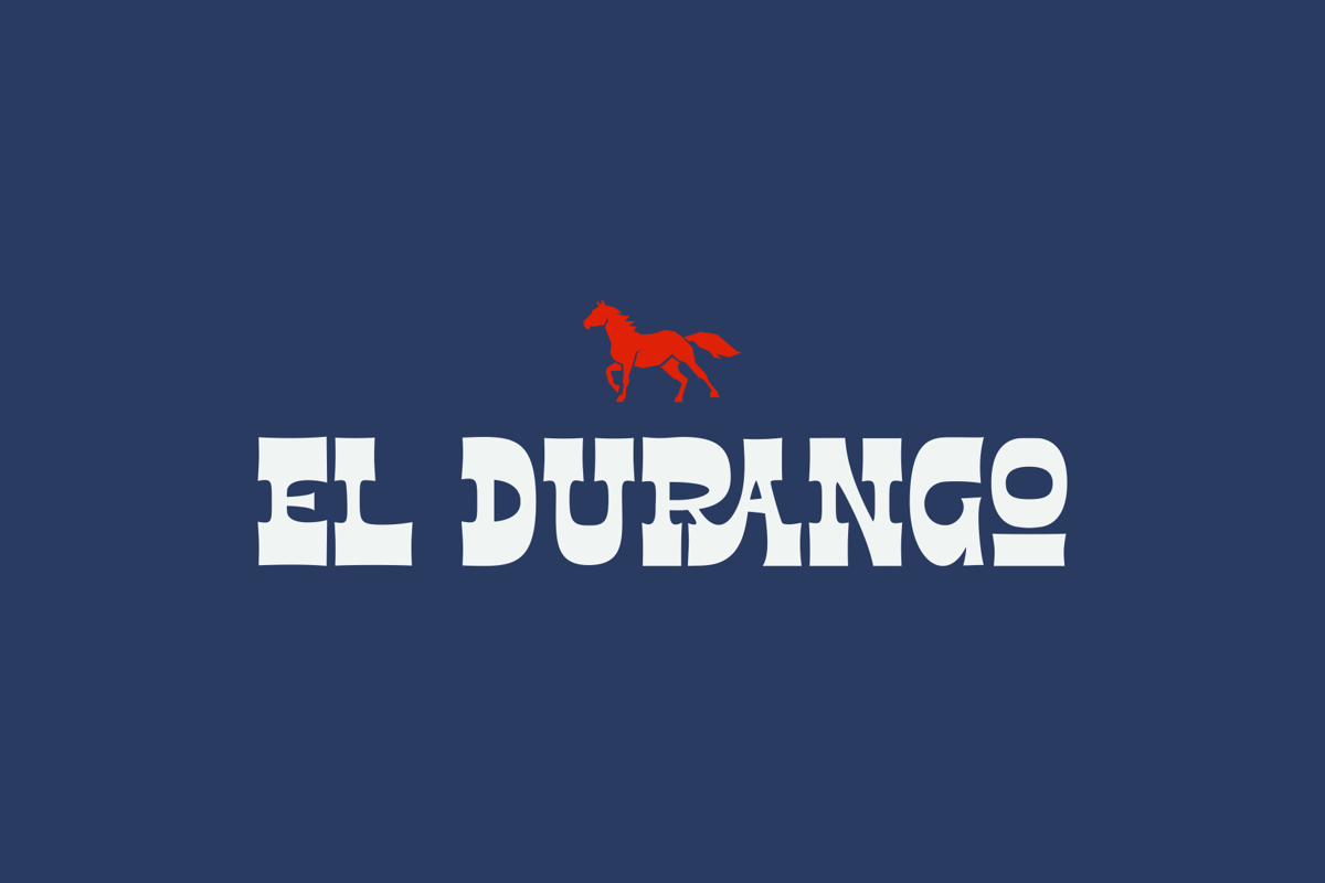 El Durango Font | NamiStudio | FontSpace